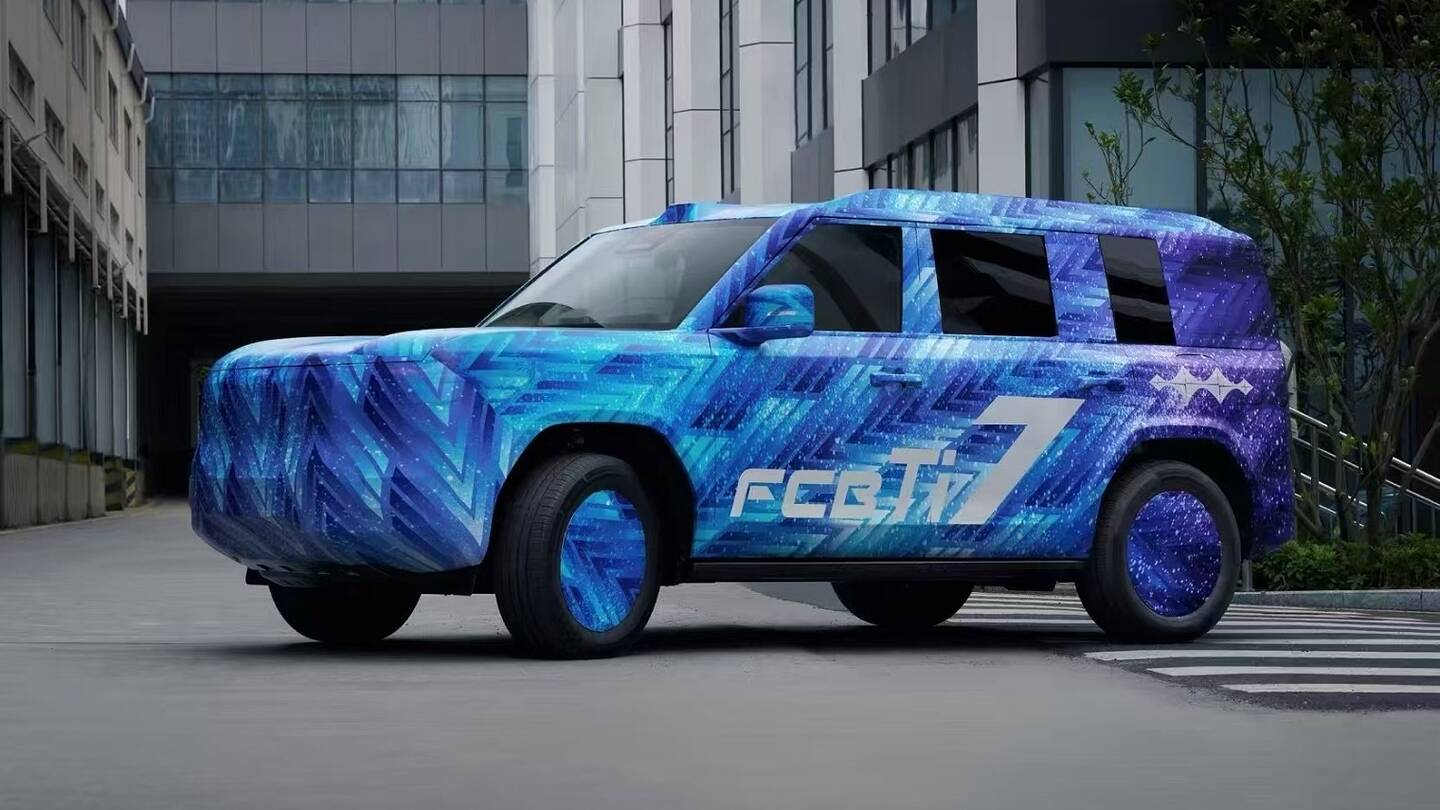 2026 BYD FCB Ti7(Fang Cheng Bao Tai 7) - SCOOPS - NewCarscoops.com