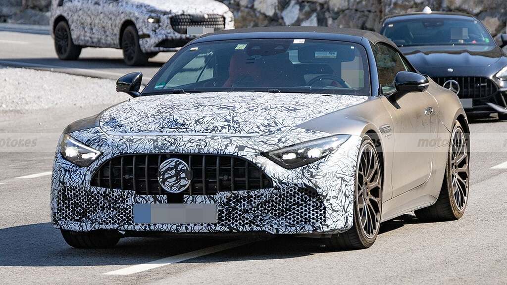 2027 Mercedes-AMG SL Facelift - SCOOPS - NewCarscoops.com
